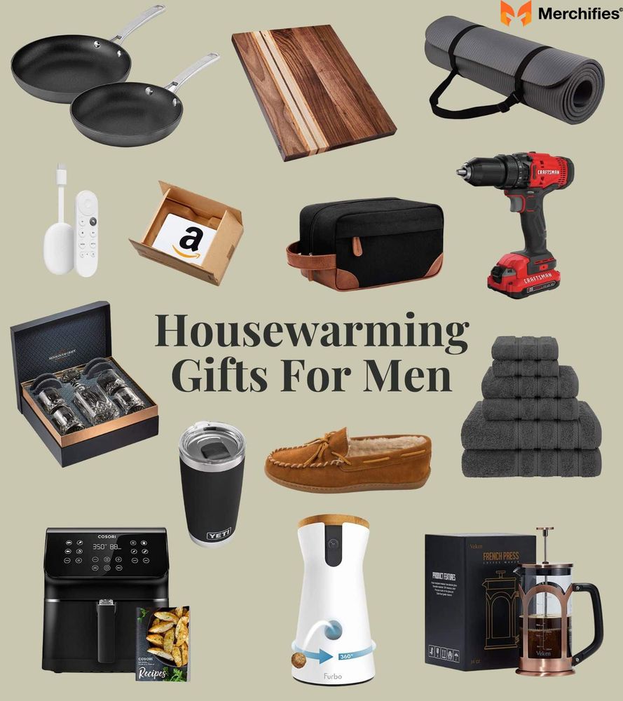 50+ Best Housewarming Gifts for Men He'll Actually Use and Love in His ...