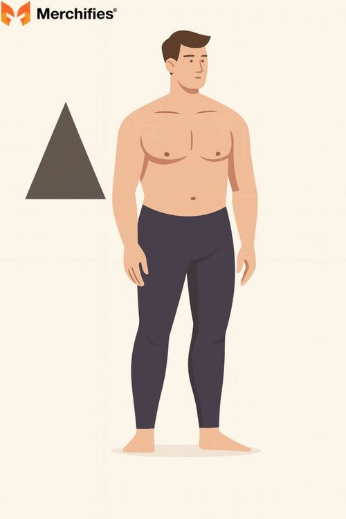 medium body type man