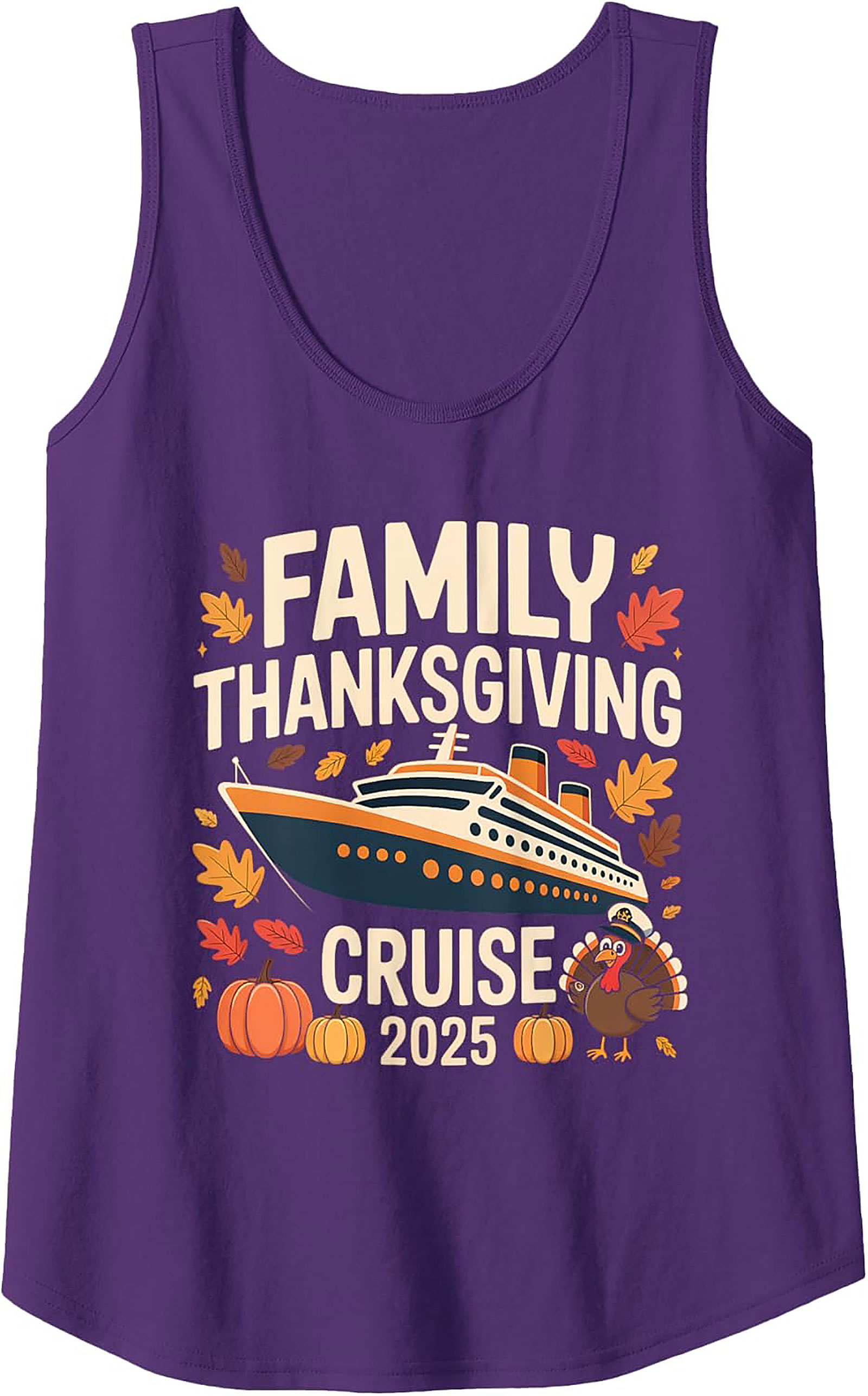 2025 Family Thanksgiving Cruise Graphic Tank Top